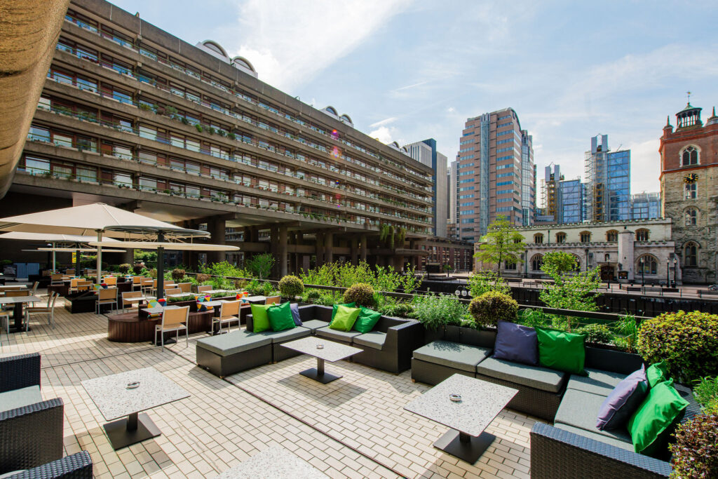 Summer Terrace at the Barbican - Barbican Bar & Grill